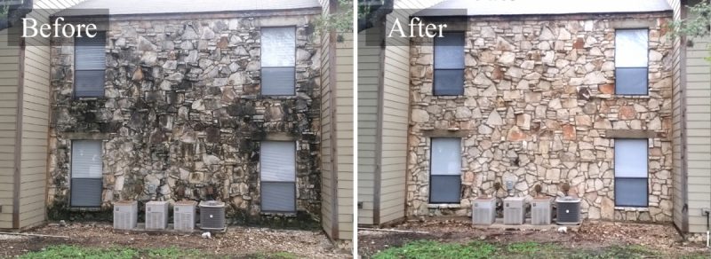 Building Pressure Washing, Building power washer San Antonio TX
